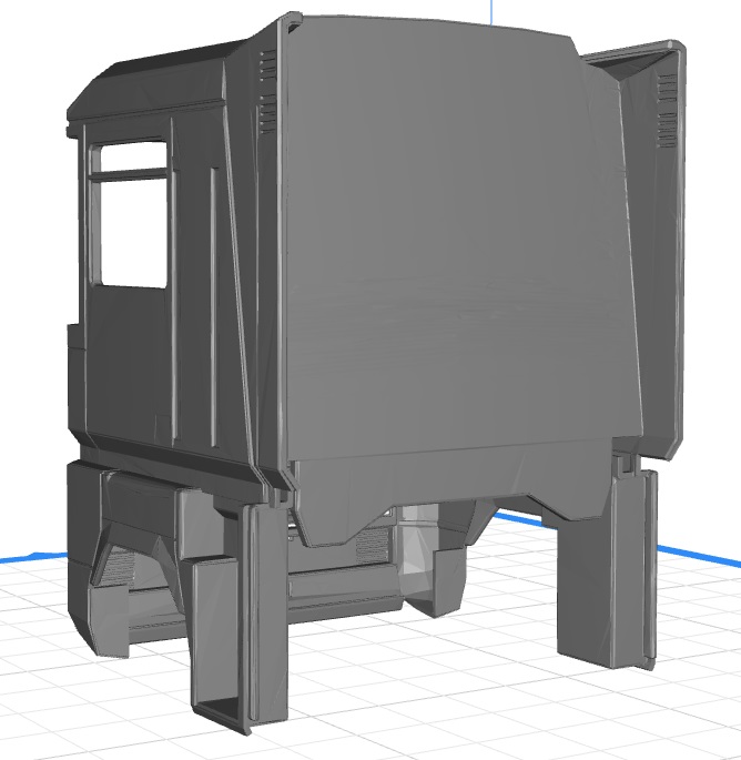 Renault Magnum 470 Truck Body Cab Printable 3D - 3D Printable Shop