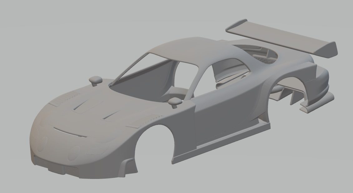 Mazda RX7 1996 Printable Body Car – 3D Printable Shop