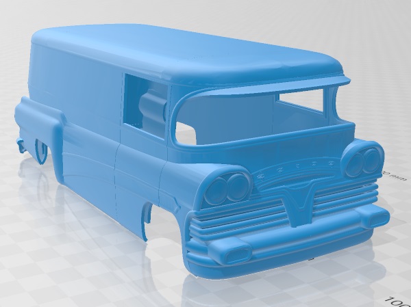 Bedford Printable Body Van - 3D Printable Shop