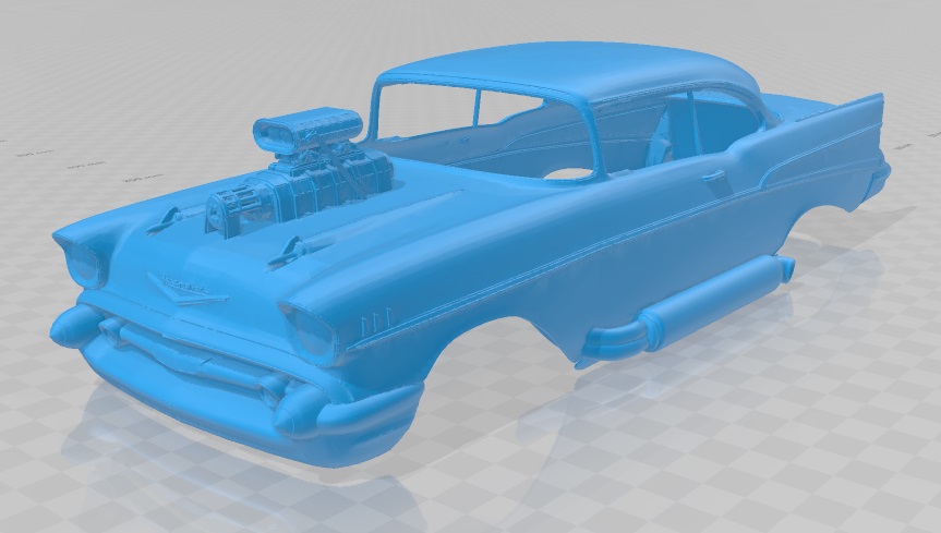 Chevrolet Supercharged Printable Body Car – 3D Printable Shop