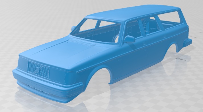 Volvo 245 Wagon 1984 Printable Body Car – 3D Printable Shop