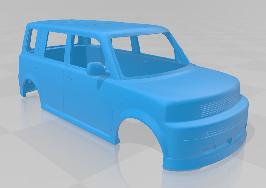 Toyota BB Printable Body Car - 3D Printable Shop