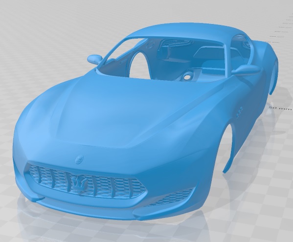 Maserati Alfieri 2014 – 3D Model – STL – 3D Printable Shop