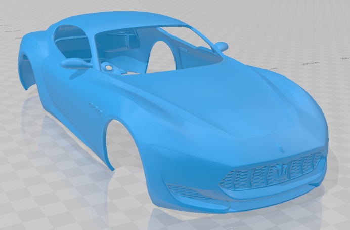Maserati Alfieri 2014 - 3D Model - STL - 3D Printable Shop