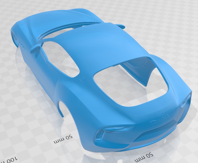 Maserati Alfieri 2014 - 3D Model - STL - 3D Printable Shop