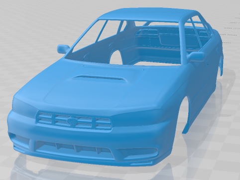 Subaru Legacy 1994 – 3D Model – STL – 3D Printable Shop