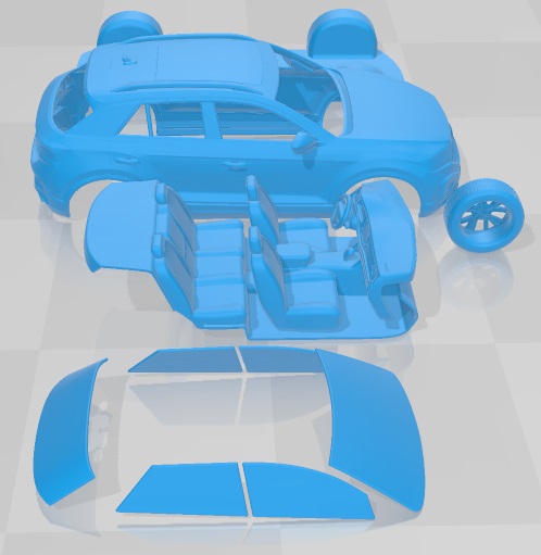 Volkswagen T Roc R line 2022 - 3D Model - STL - 3D Printable Shop